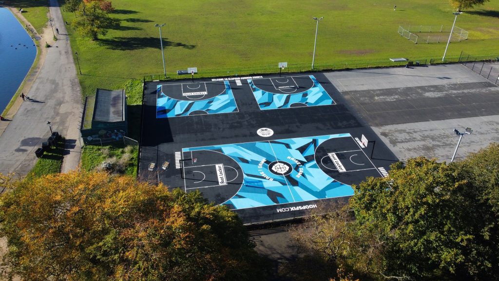 FOOT LOCKER AND NBA REFURBISH SOUTH LONDON BASKETBALL COURT - Verge ...