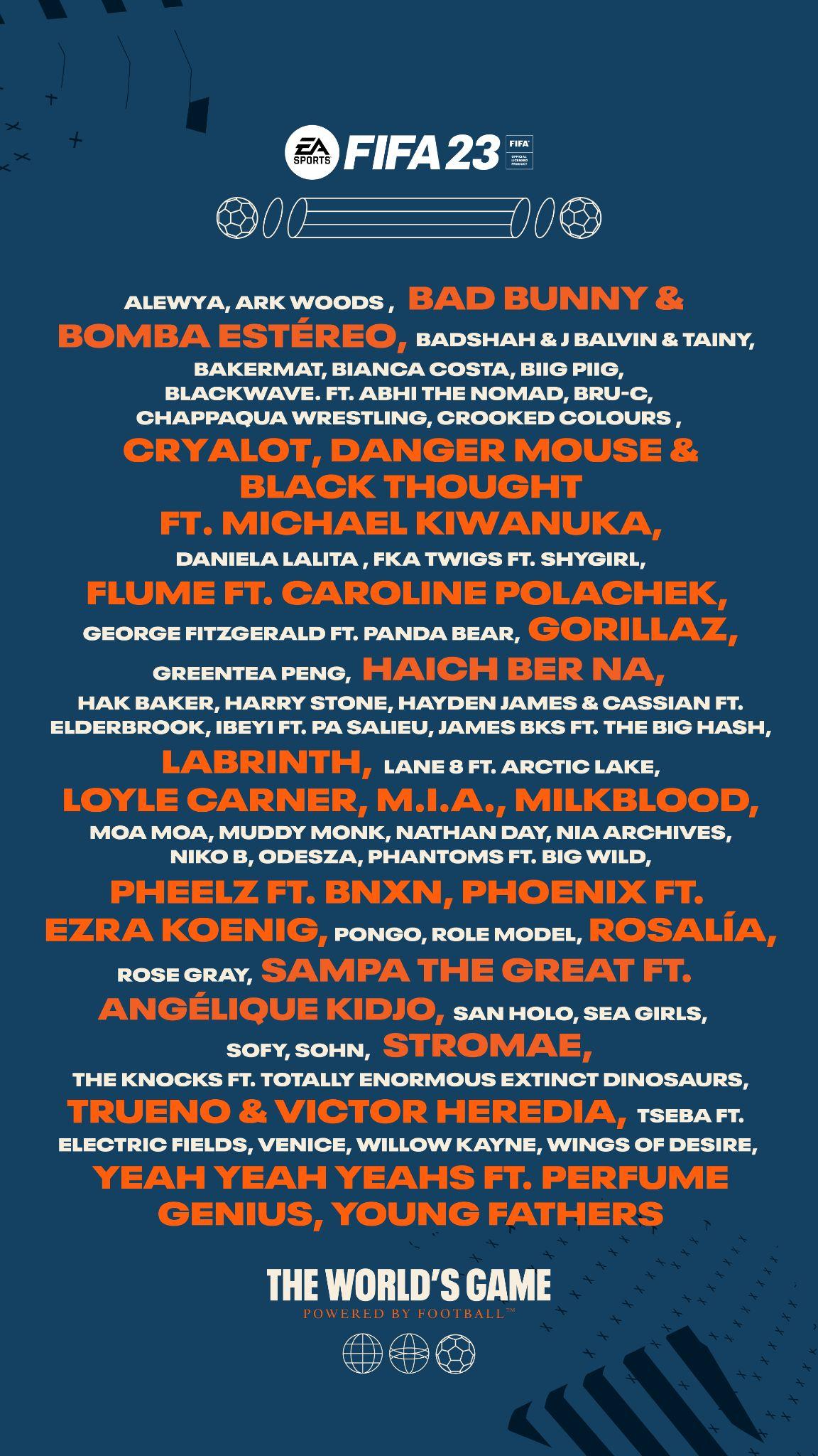 EA SPORTS DEFINES THE SOUND OF THE WORLD'S GAME WITH THE OFFICIAL FIFA ...