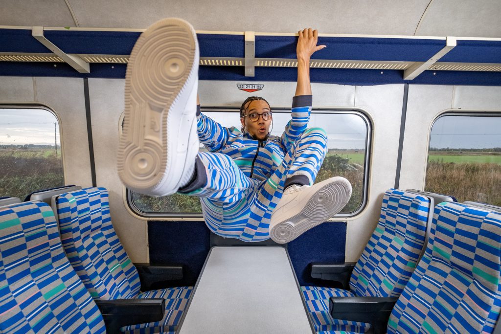 Trainline launch track-suit with sustainable fashion designer RÆBURN ...