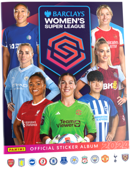 PANINI RELEASE FIRST EVER BARCLAYS WSL ALBUM COVER - Alt Sports
