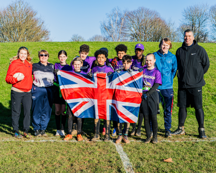 FORMER NFL COACH PHOEBE SCHECTER VISITS NFL UK FLAG CHAMPIONS AHEAD OF ...