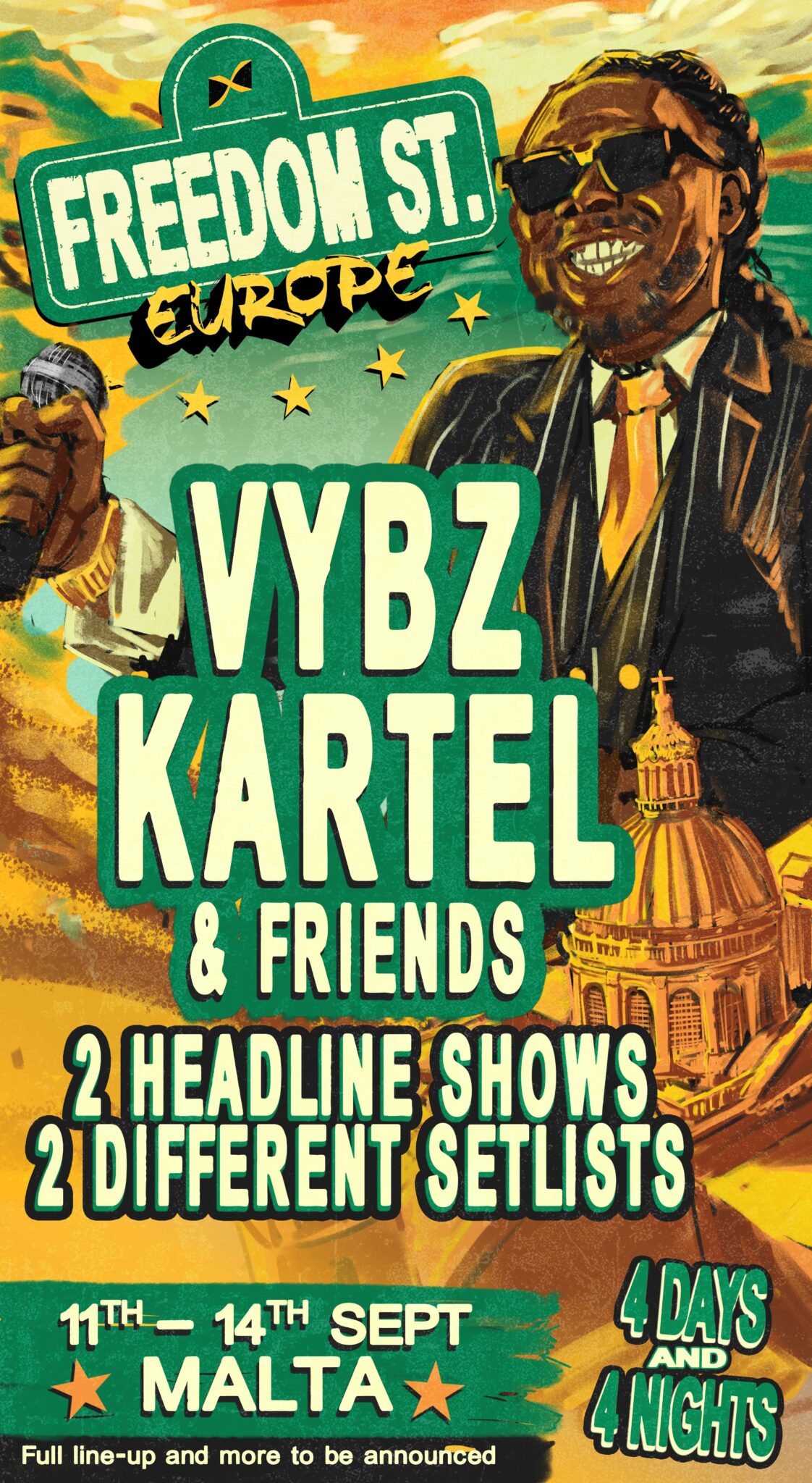 VYBZ KARTEL ANNOUNCES FREEDOM STREET EUROPE - Music