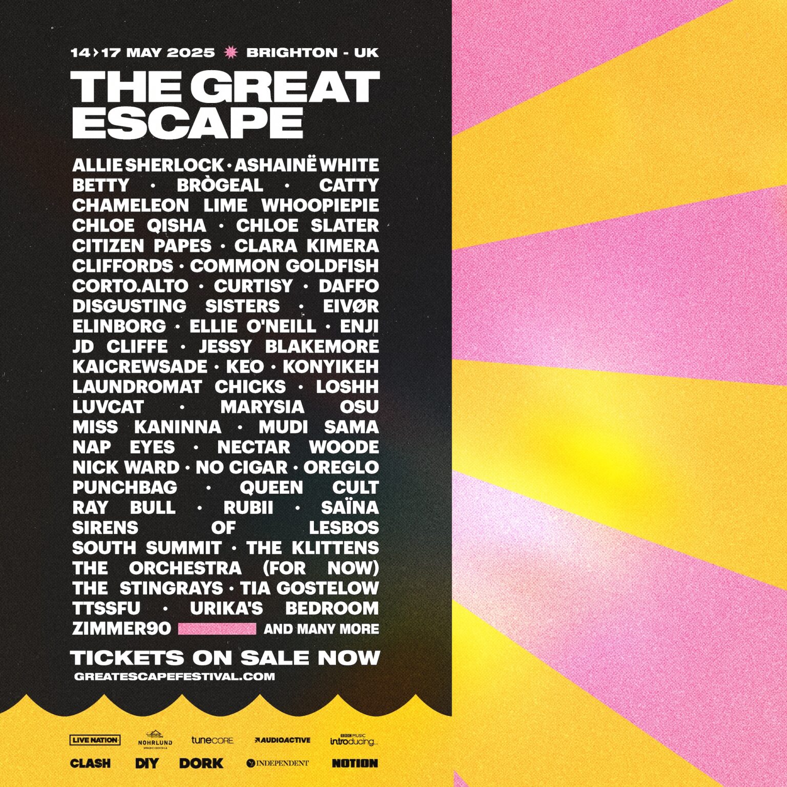 THE GREAT ESCAPE REVEALS FIRST WAVE OF ARTISTS FOR THE LATE ESCAPE ...