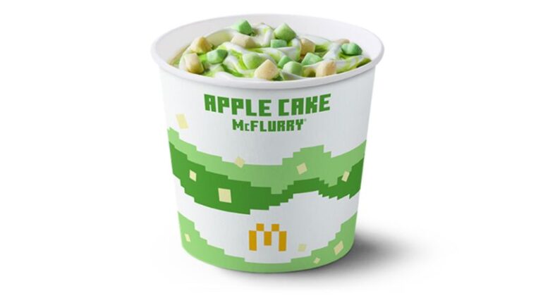 SWEET & SOUR DREAMS AS MCDONALD'S LAUNCHES AN APPLE CAKE MCFLURRY - What To Eat Now