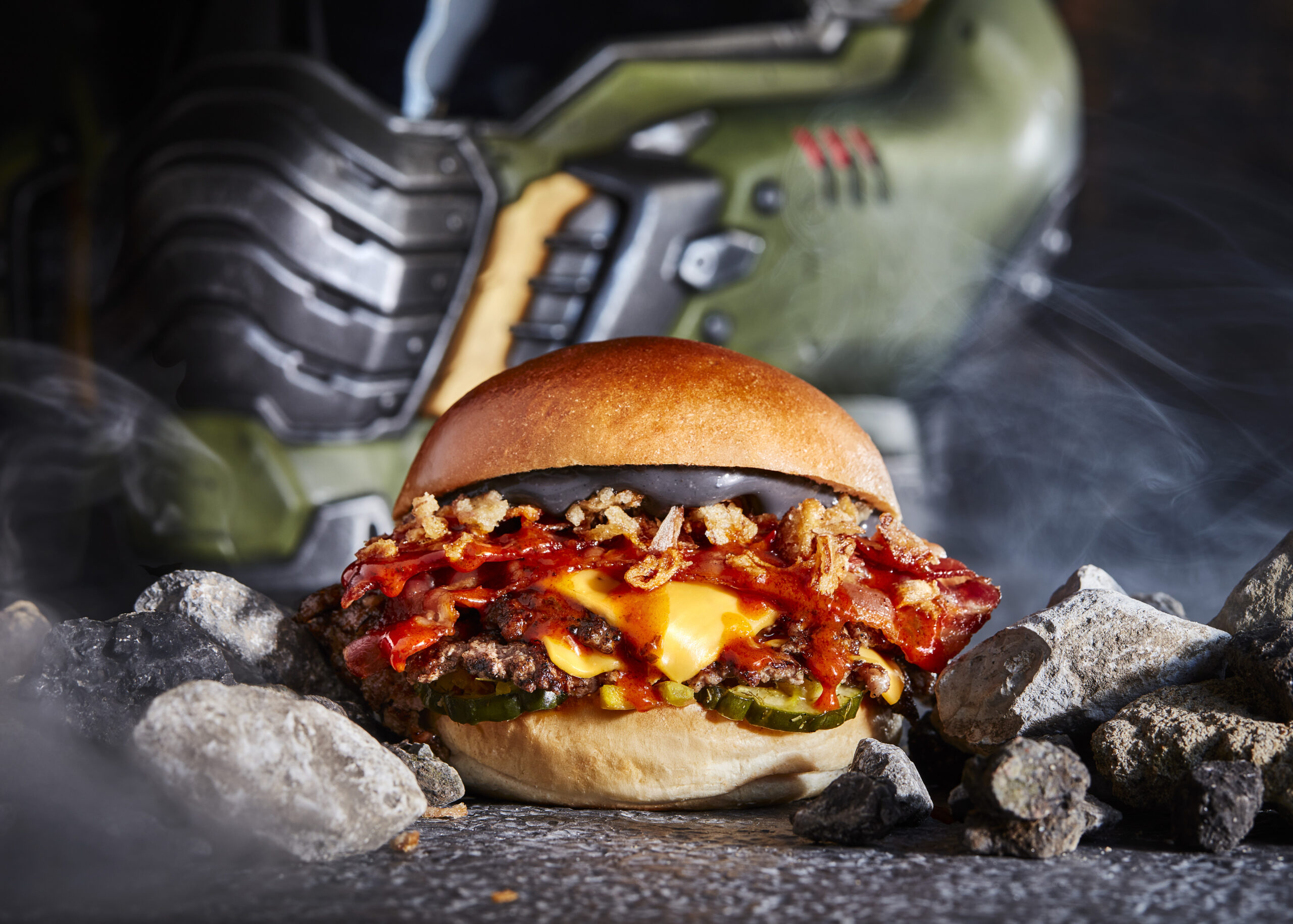 HONEST SMASH + GRAB TEAMS UP WITH DOOM TO LAUNCH A HELLISHLY HOT NEW ...