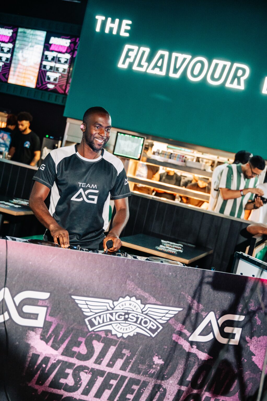 DJ AG’S 40TH BIRTHDAY SHUTDOWN AT WINGSTOP WESTFIELD OPENING ...