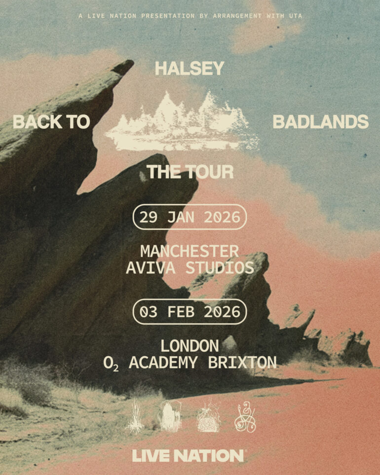 HALSEY ANNOUNCES BACK TO BADLANDS 2025-2026 INTERNATIONAL TOUR ...