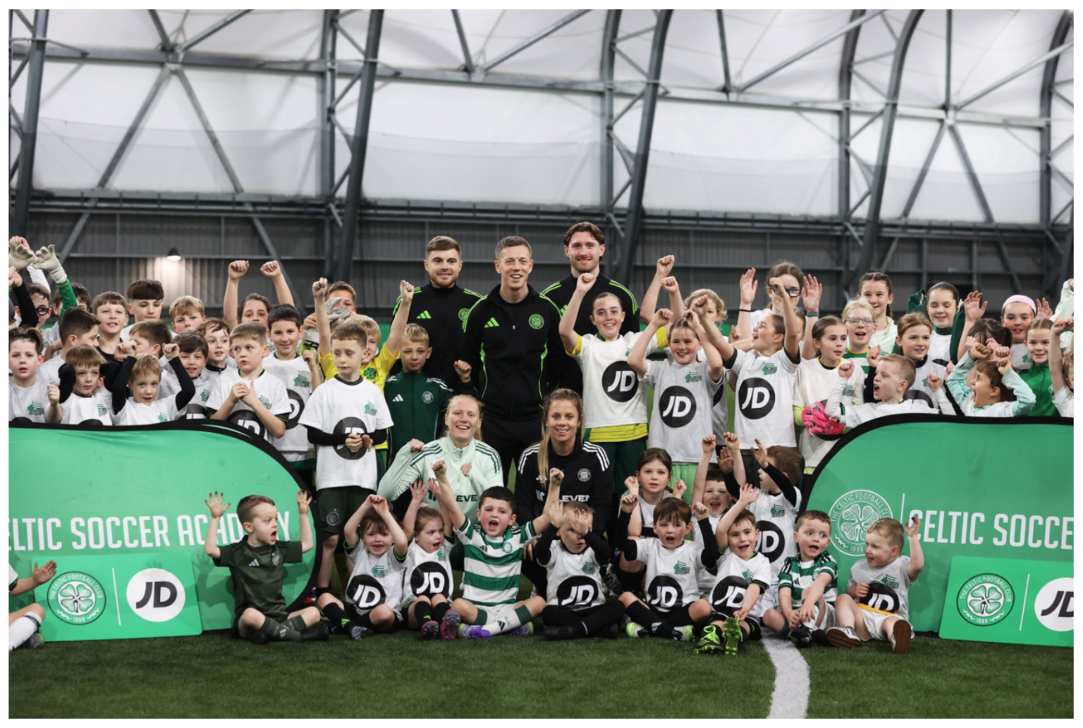 JD AND CELTIC FC UNITE FOR YOUTH: COMMUNITY COACHING EVENT KICKS OFF AT ...