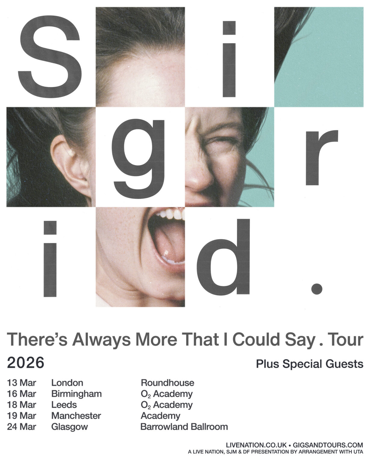 SIGRID ANNOUNCES 2026 EUROPEAN TOUR AND NEW ALBUM "THERE’S ALWAYS MORE ...