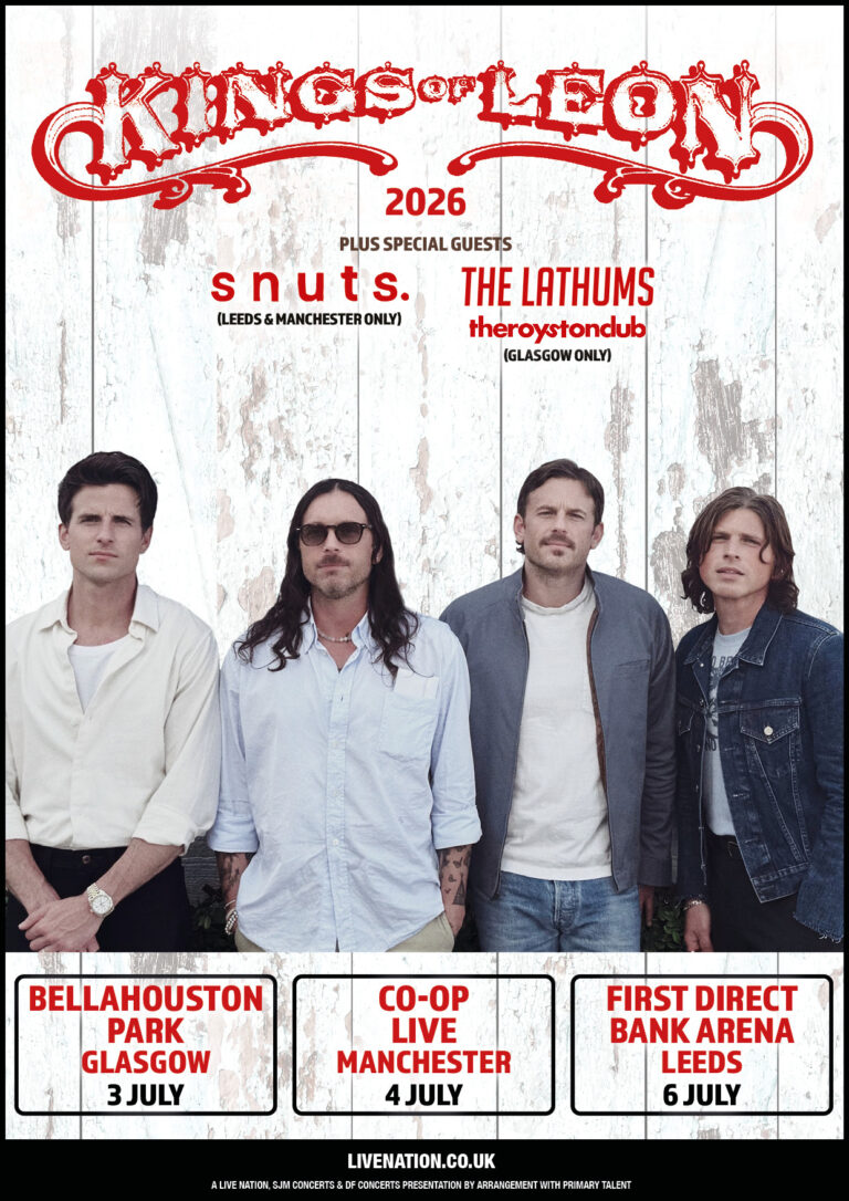 KINGS OF LEON ANNOUNCE MASSIVE UK SHOWS FOR 2026 - Music