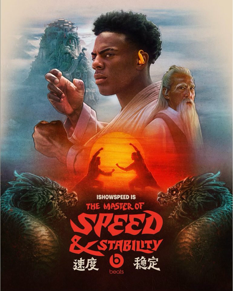 ISHOWSPEED TEAMS UP WITH BEATS BY DRE FOR NEW SHORT FILM PREMIERING ...