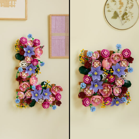 LEGO BOTANICALS FLOWER WALL: THE ULTIMATE CUSTOMISABLE FLORAL SET FOR ...