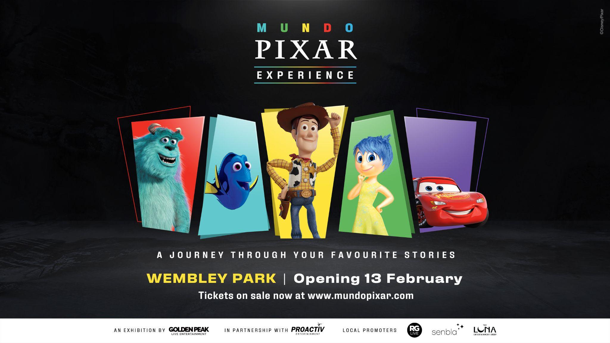 MUNDO PIXAR EXPERIENCE BRINGS PIXAR’S MOST ICONIC WORLDS TO WEMBLEY ...