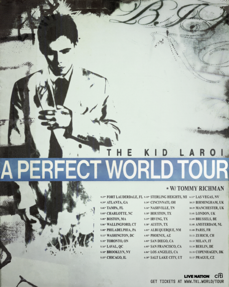THE KID LAROI ANNOUNCES 2026 A PERFECT WORLD TOUR WITH UK AND EUROPEAN ...