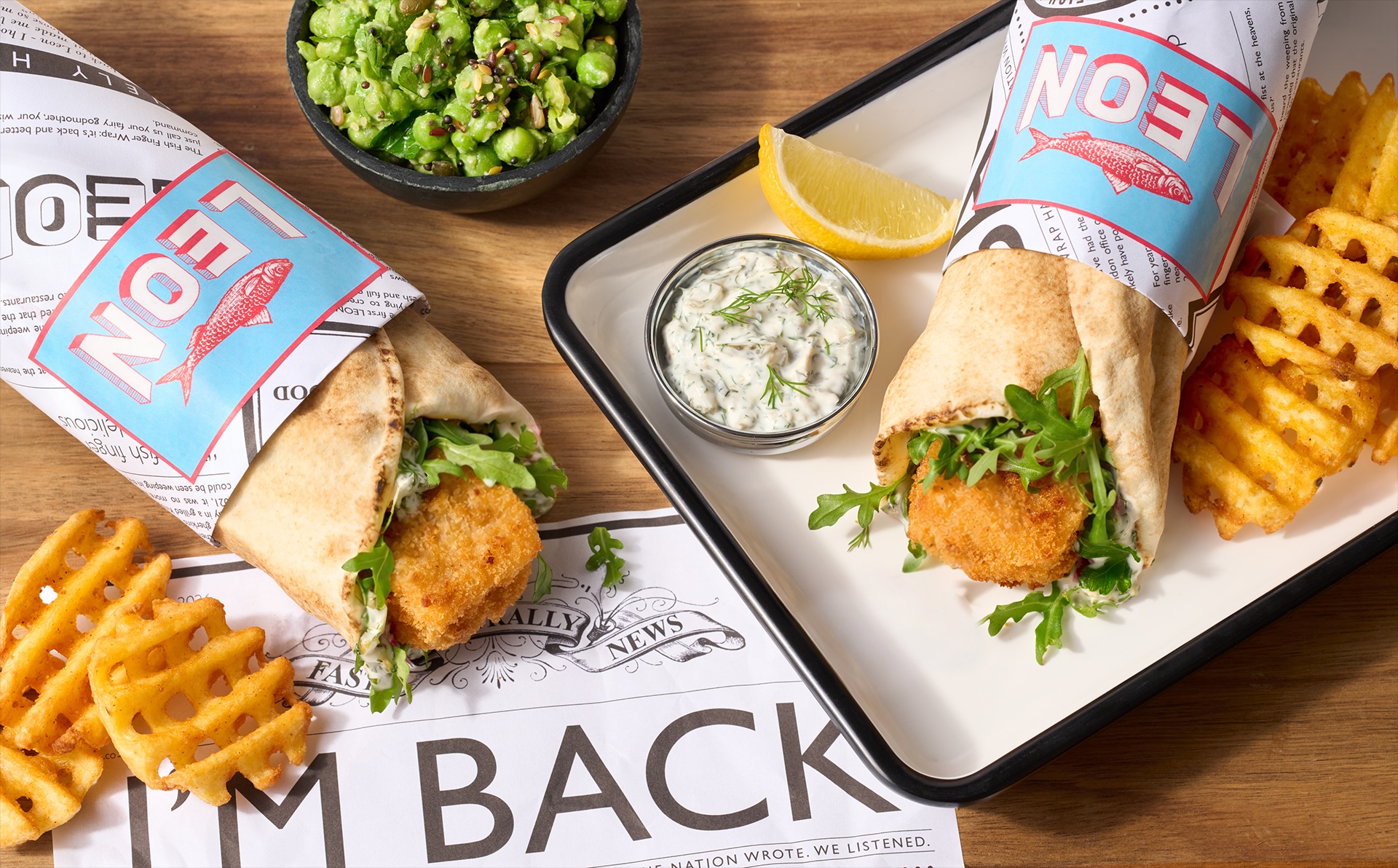 LEON RESTAURANTS BRINGS BACK ICONIC FISH FINGER WRAP WITH ONE-WEEKEND ...