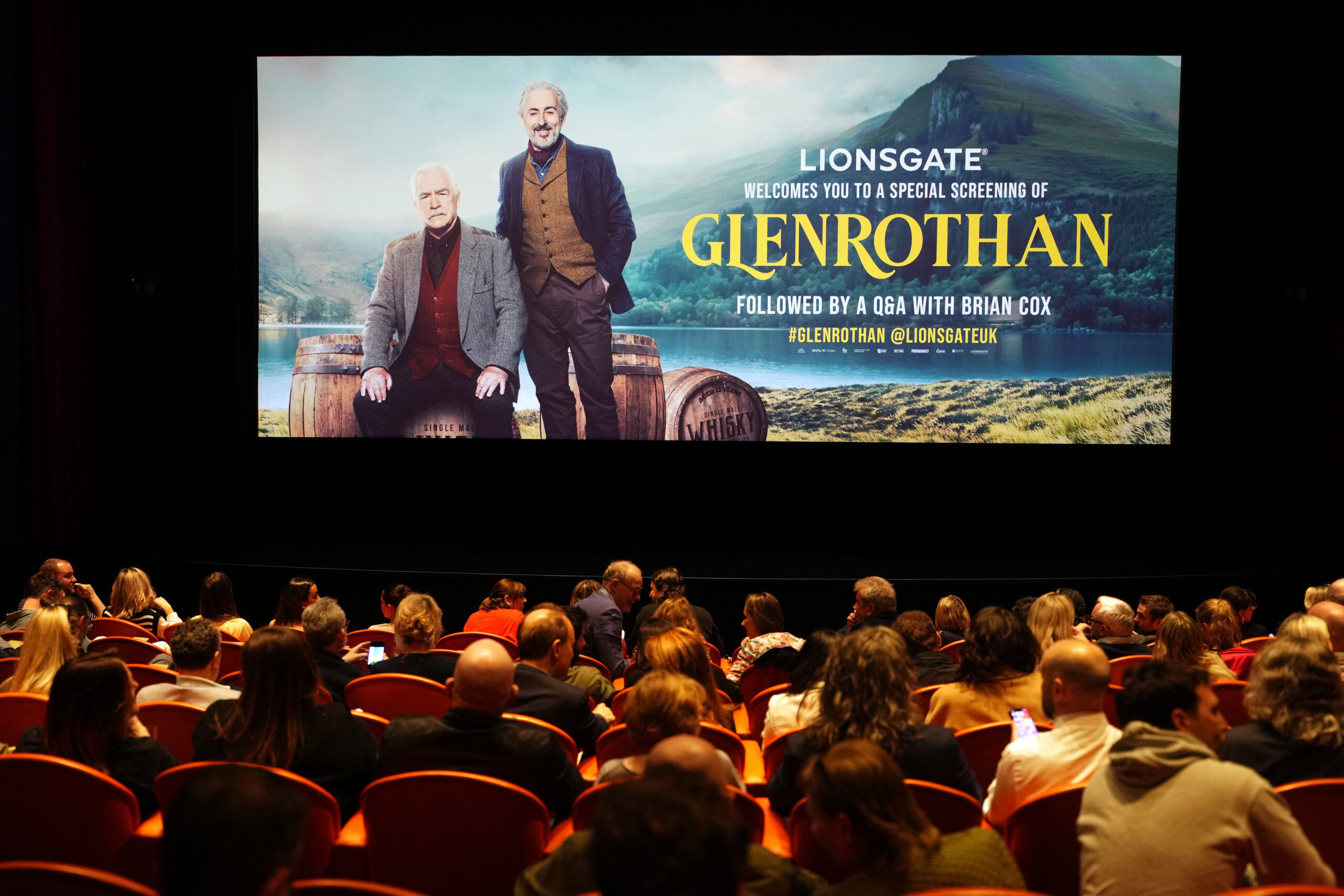 BRIAN COX LAUNCHES WHISKY-SOAKED FAMILY DRAMA GLENROTHAN AT LONDON ...