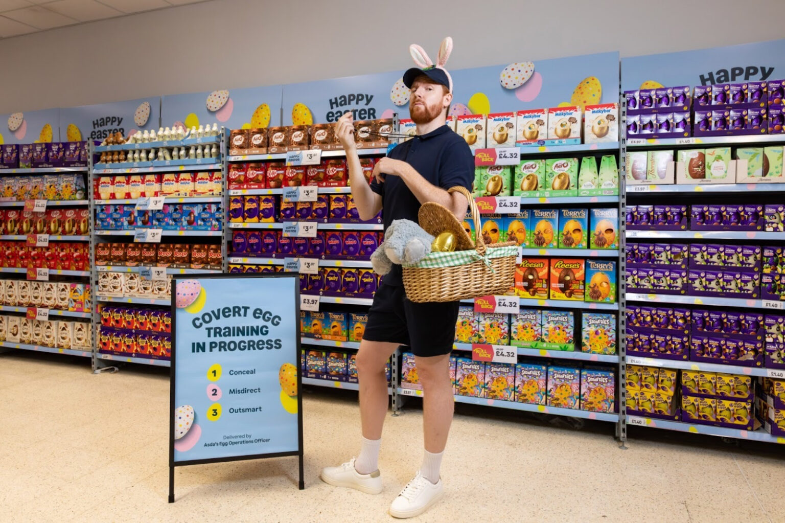 ASDA TEAMS UP WITH TRAITORS STAR TO TRANSFORM EASTER EGG HUNTS FOR ...