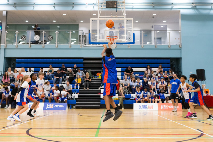 THE FUTURE OF BASKETBALL TAKES SHAPE IN LONDON WITH HISTORIC JR. NBA ...