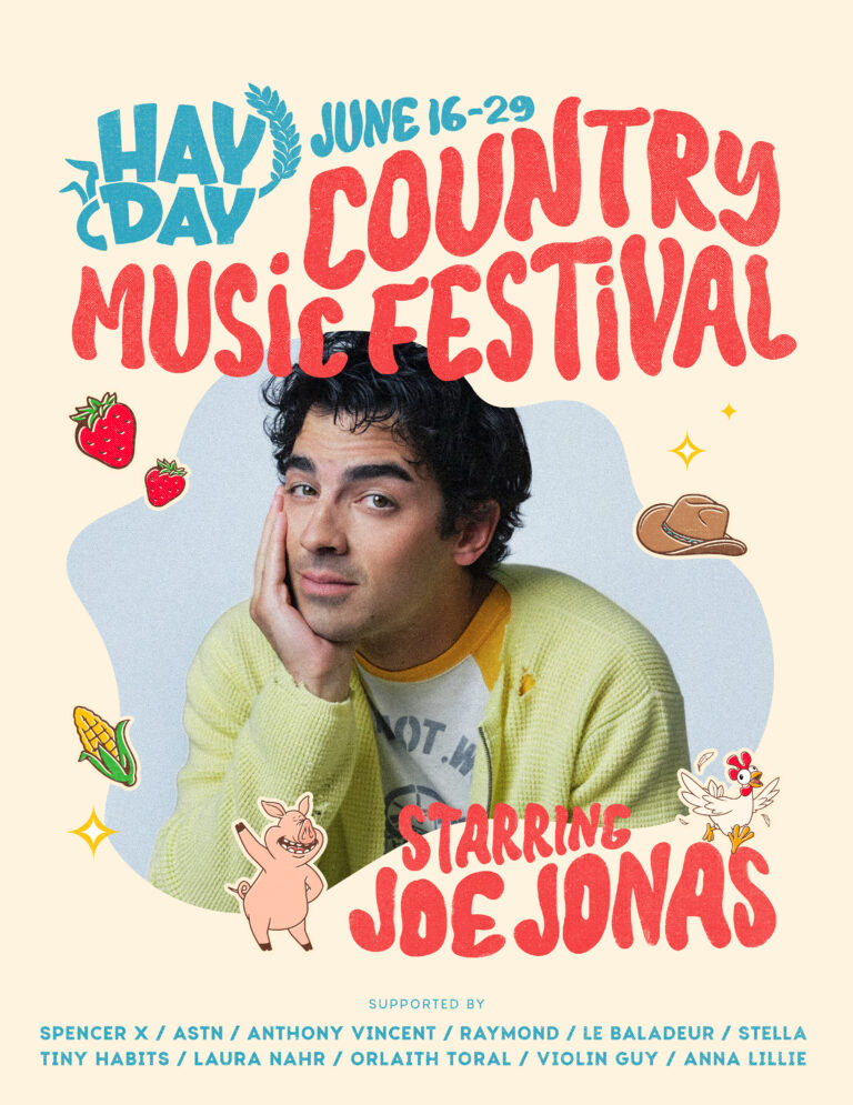 JOE JONAS TEAMS UP WITH HAY DAY FOR ‘THE COZY ANTHEM’ AND A NEW IN-GAME ...